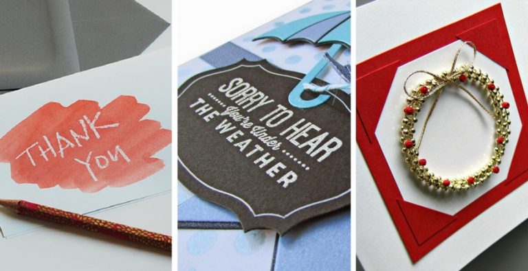 12 Inspiring Cards You Can Make at Home - The Paper Mill Blog