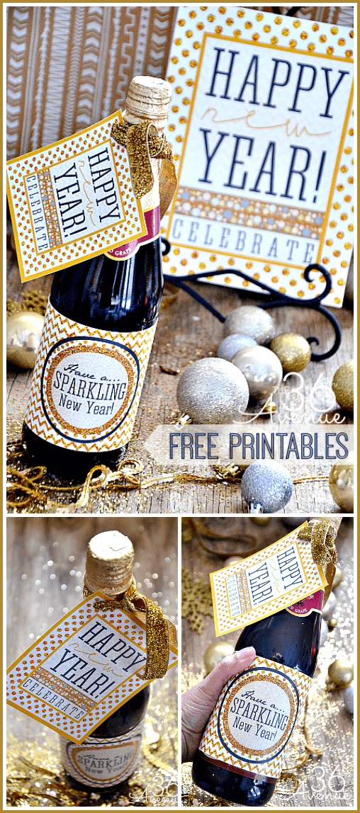 Countdown to Fun: DIY New Year's Eve Decorations and Party Printables ...