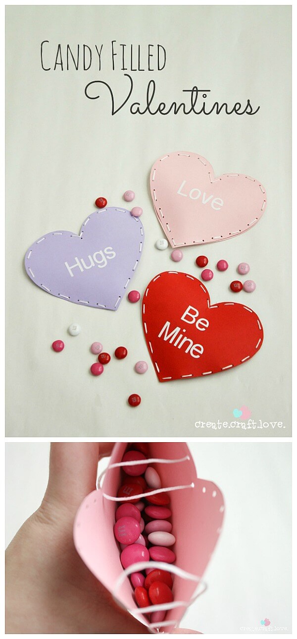 From Paper Hearts to Candy Huggers: Creative Valentine's Day Crafts for ...