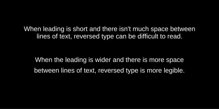 Unlocking the Potential of Reversed Type: Tips for Designers - The ...