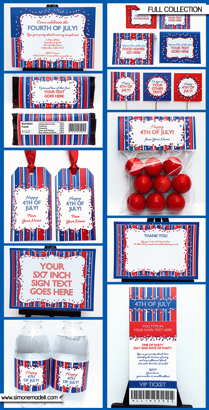 50 Printables to Celebrate the 4th of July - The Paper Mill Blog