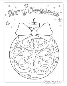 Printable Christmas Coloring Pages for Kids & Adults | The Paper Mill Blog