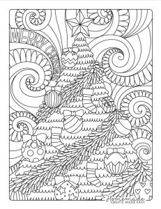 Printable Christmas Coloring Pages for Kids & Adults | The Paper Mill Blog